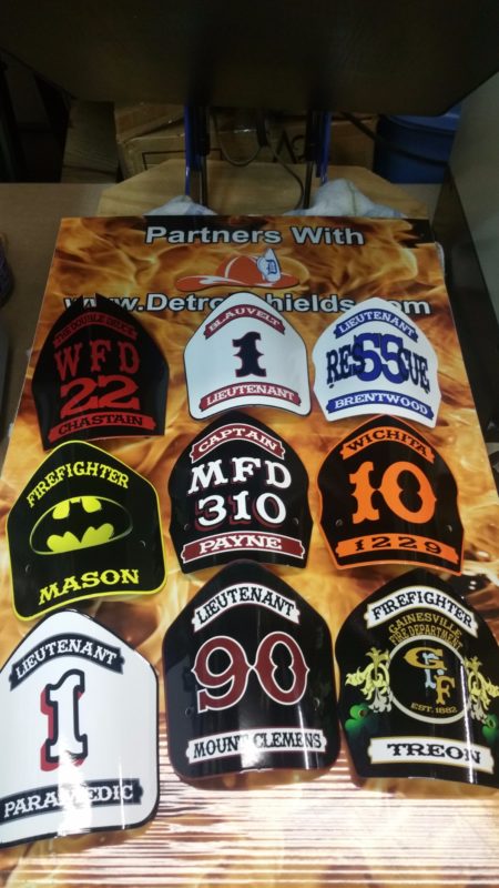 Detroit Shields | Custom Fire Shields